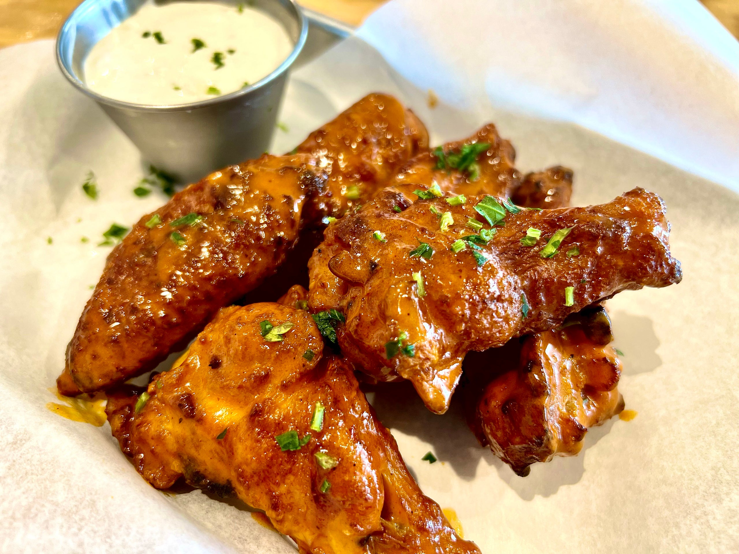 Straight Up Buffalo Wings | Bobby's Hot & Cheesy